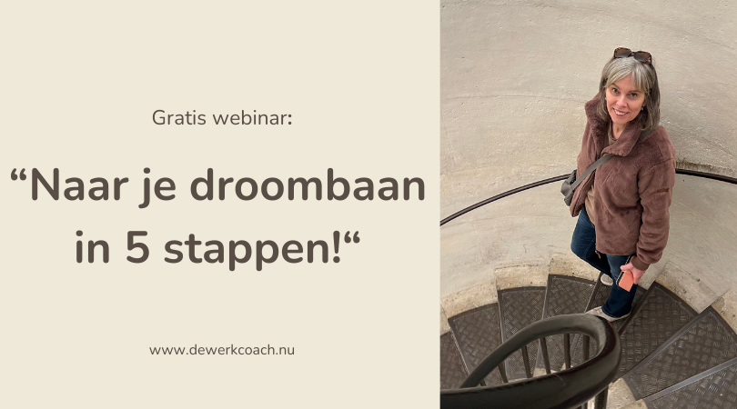Gratis loopbaan-webinar! - De Werkcoach